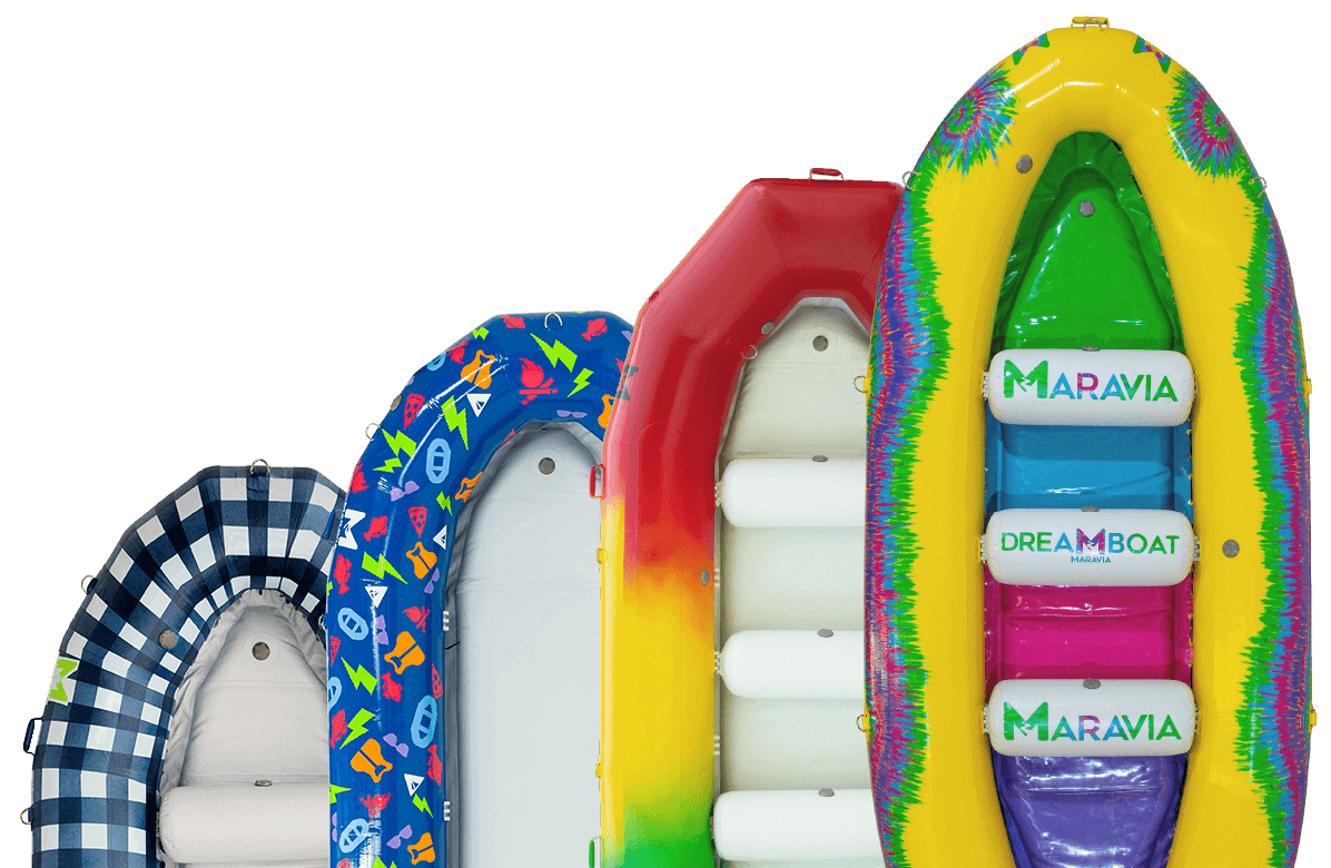 White Water River and Pontoon Inflatable Rafts | Maravia
